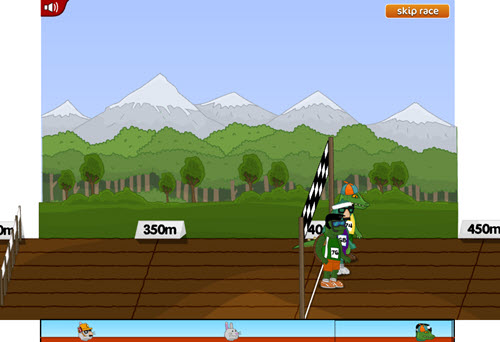 Animal RaceWay - Play Online On Monkey Mart