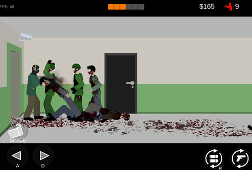 Undead Corridor - Play Online On Monkey Mart